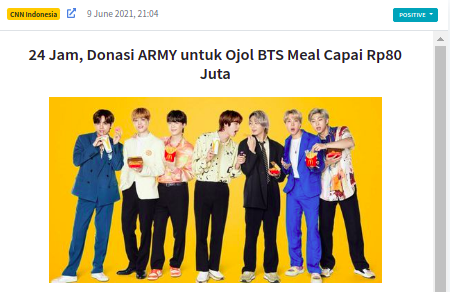BTS Meal Laris Manis; Terima Kasih McD, Army, dan Ojol - Netray