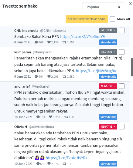 Suara Penolakan Warganet pada Wacana Penerapan PPN Sembako - Netray